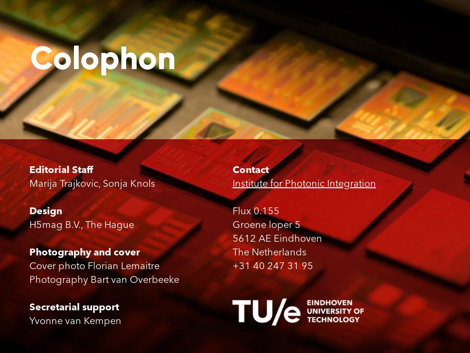 Colophon - SPOT ON Integrated Photonics December 2020